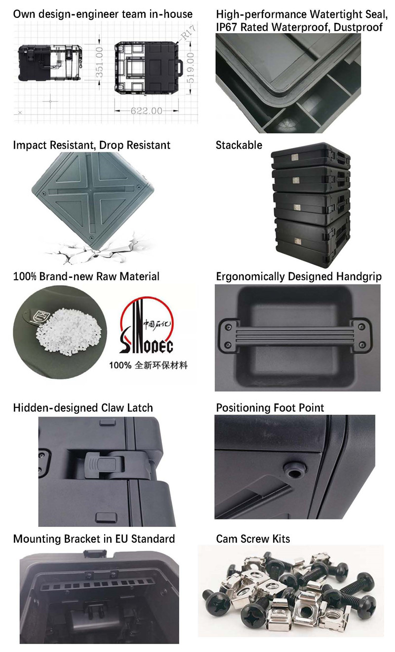 12u Custom Portable Open-frame Drawer Rack Case from China manufacturer ...